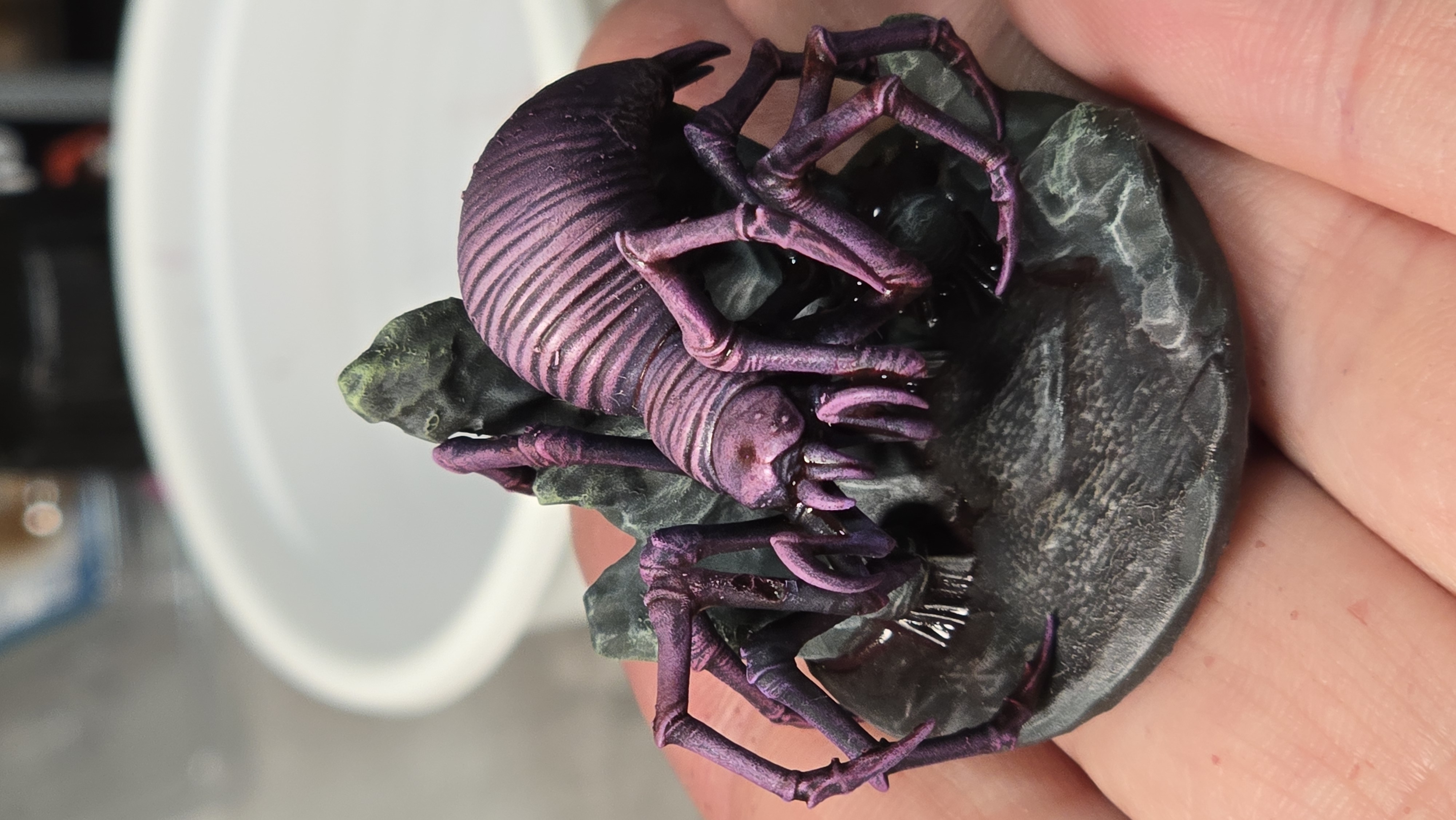 3D Printable Cave Spiders x3 | The Remade | Beasts by Bestiarum Miniatures