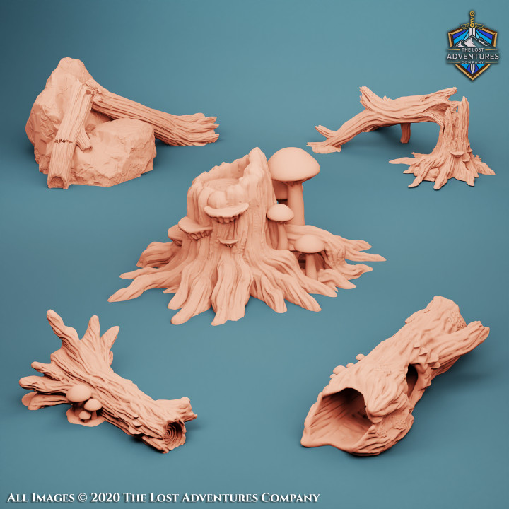 3D Printable Terrain Essentials Mega Bundle by The Lost Adventures Co.