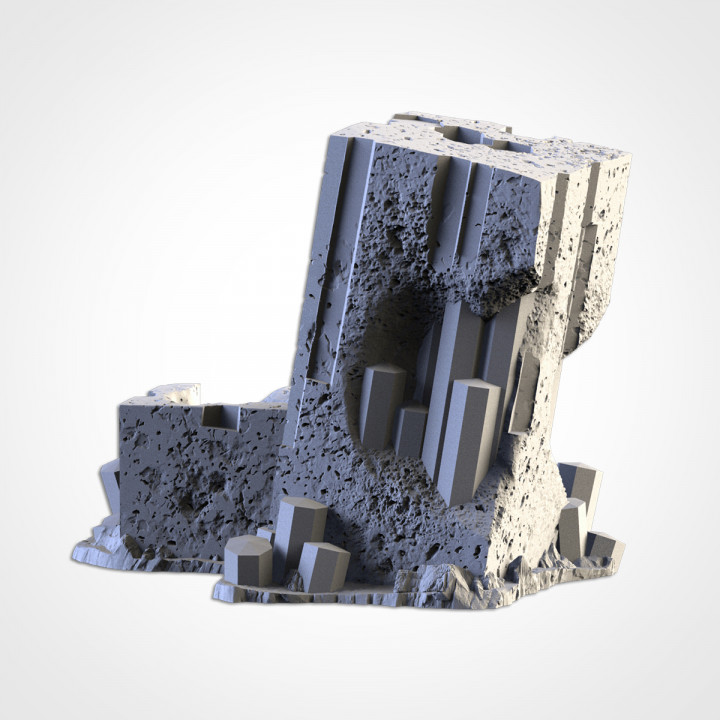 3D Printable BASALT CRYSTALS by Txarli Factory