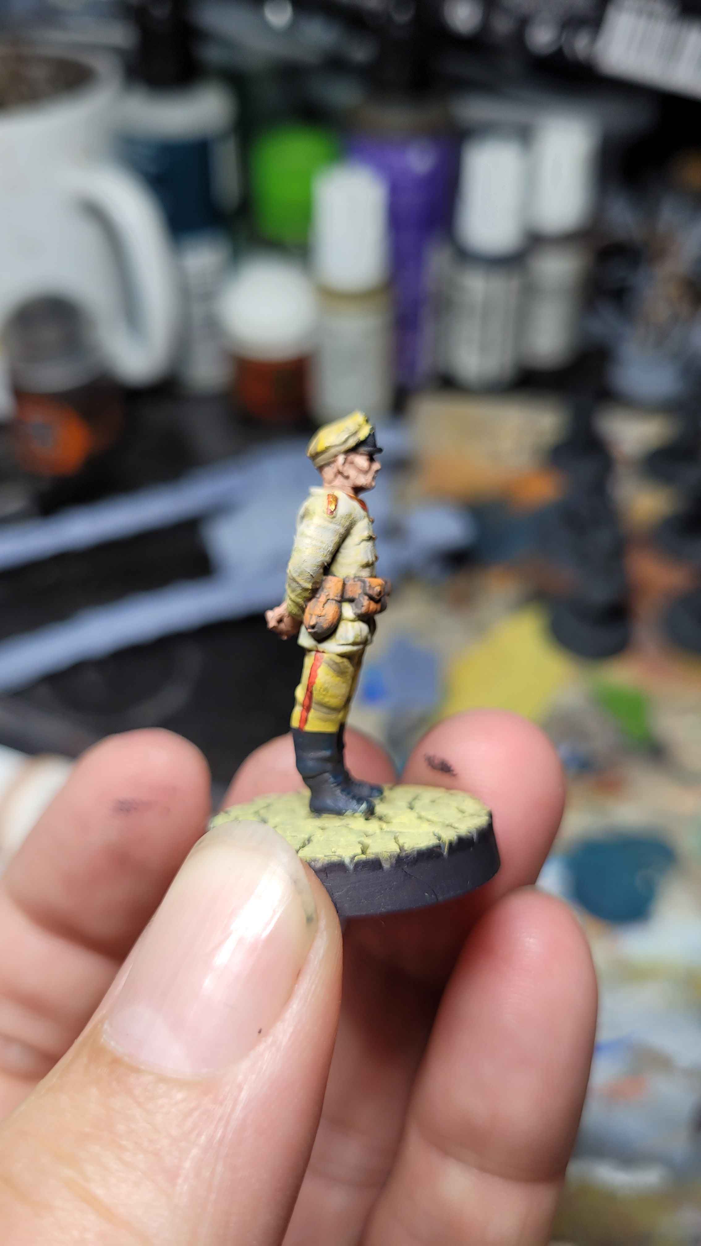 3D Printable Erwin Rommel - 28mm by Eskice Miniature - Aron