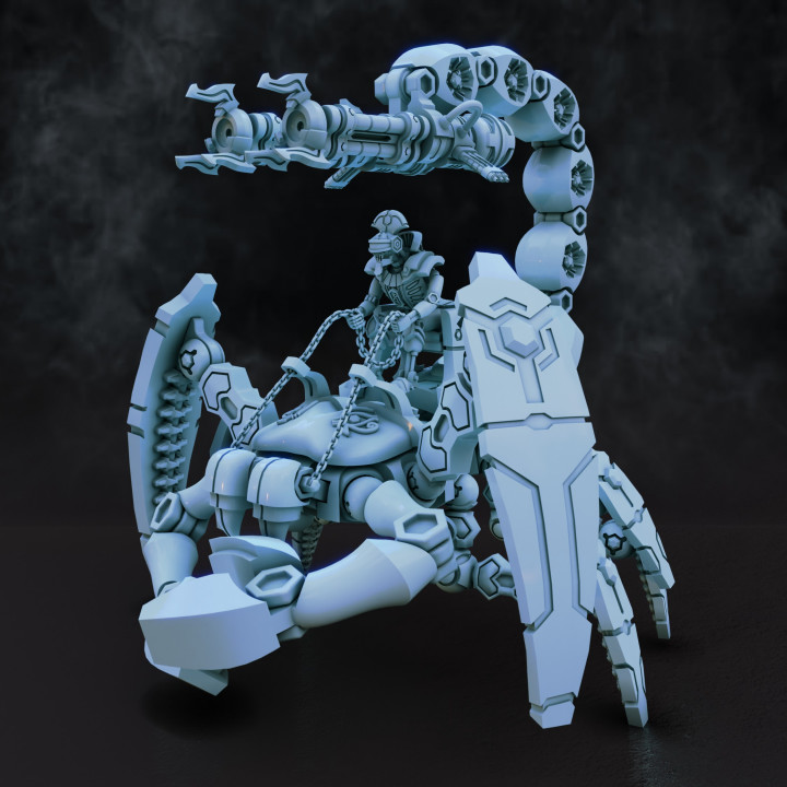 3D Printable Skorp Skulker - Star Pharaohs by Star Pharaoh Foundry