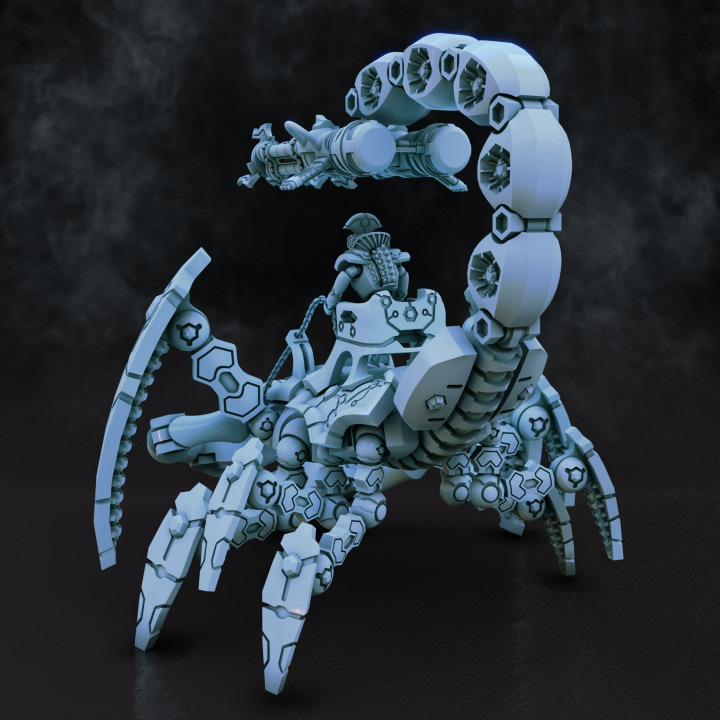 3D Printable Skorp Skulker - Star Pharaohs by Star Pharaoh Foundry