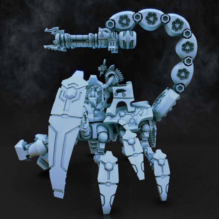 3D Printable Skorp Skulker - Star Pharaohs by Star Pharaoh Foundry