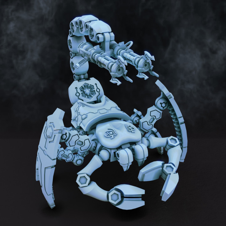 3D Printable Skorp Skulker - Star Pharaohs by Star Pharaoh Foundry