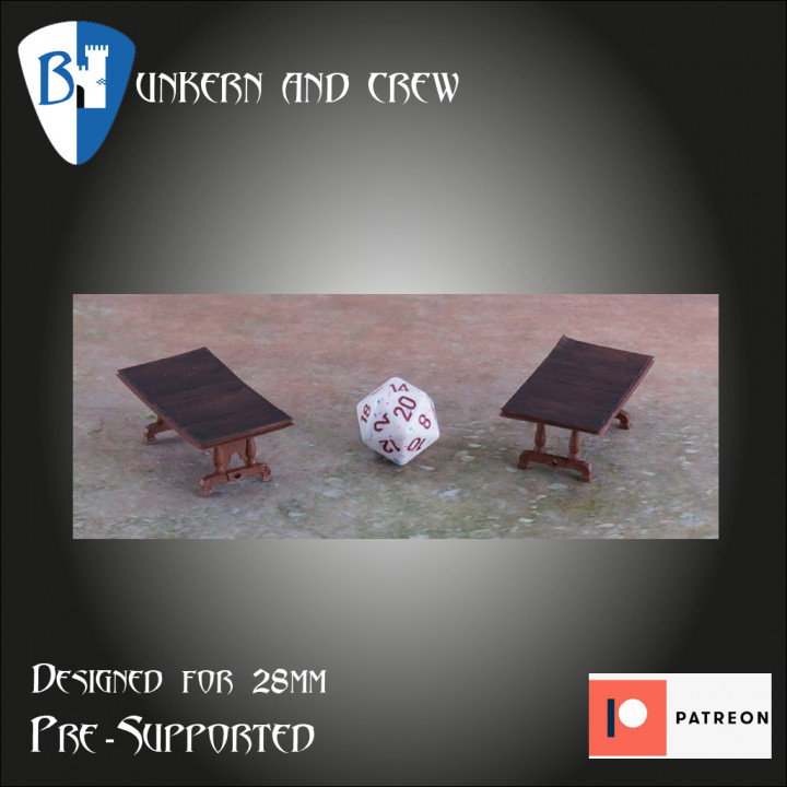 3D Printable Noble Table by Kenneth Kruse Sørensen