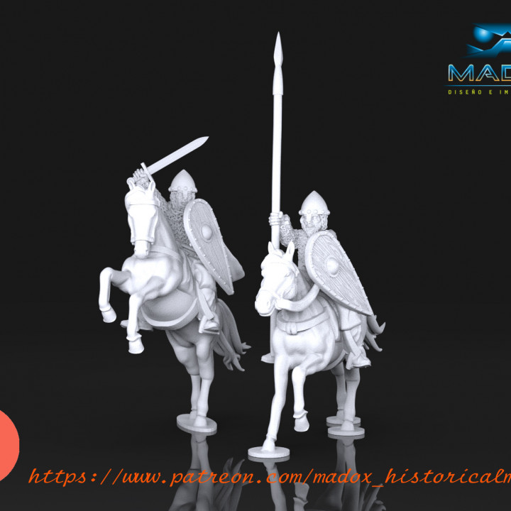 3D Printable Early Crusades Christian army by BattleCat Miniatures