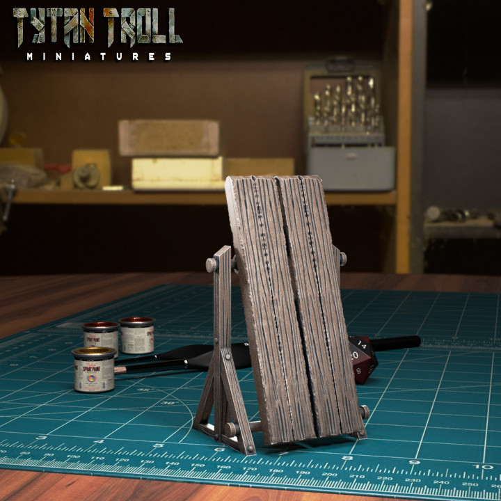 3D Printable Siege Weapon Bundle [Pre-Supported] by TytanTroll Miniatures