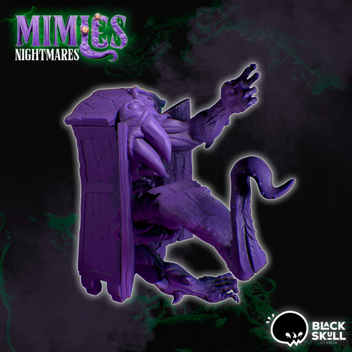 3D Printable Mimic Closet by Black Skull Studio