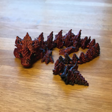 3D Printable Baby Autumn Dragon by Cinderwing3D