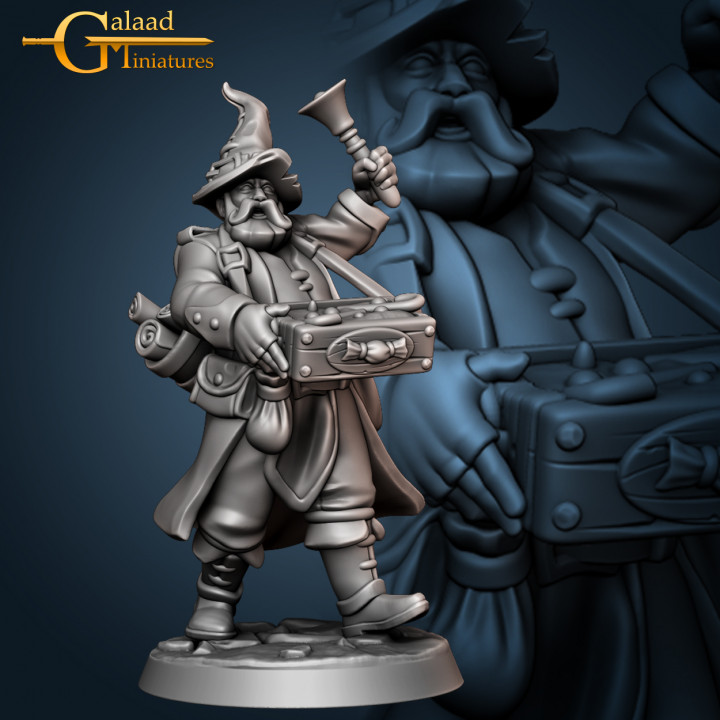 3D Printable Peddler by Galaad Miniatures