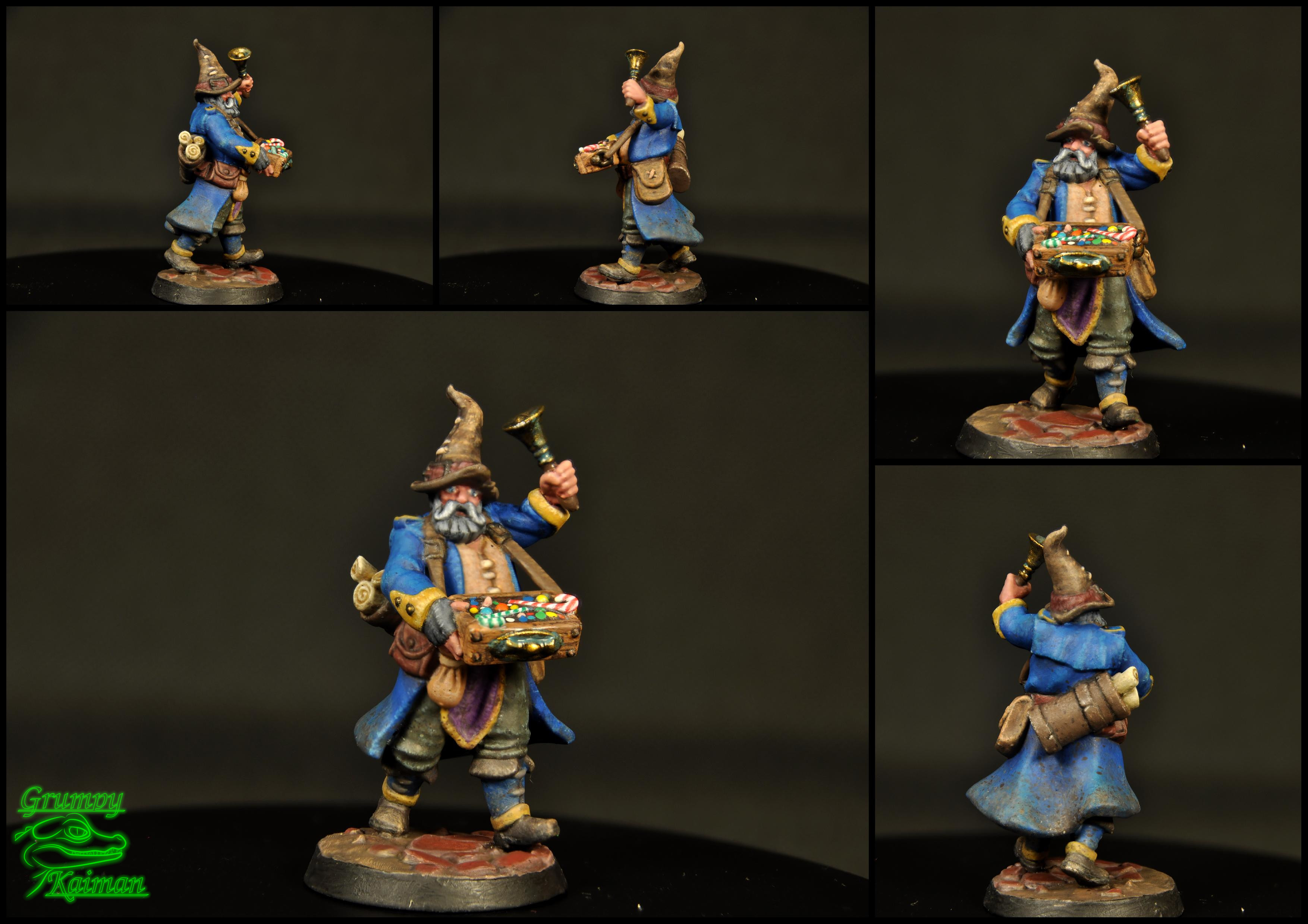 3D Printable Peddler by Galaad Miniatures