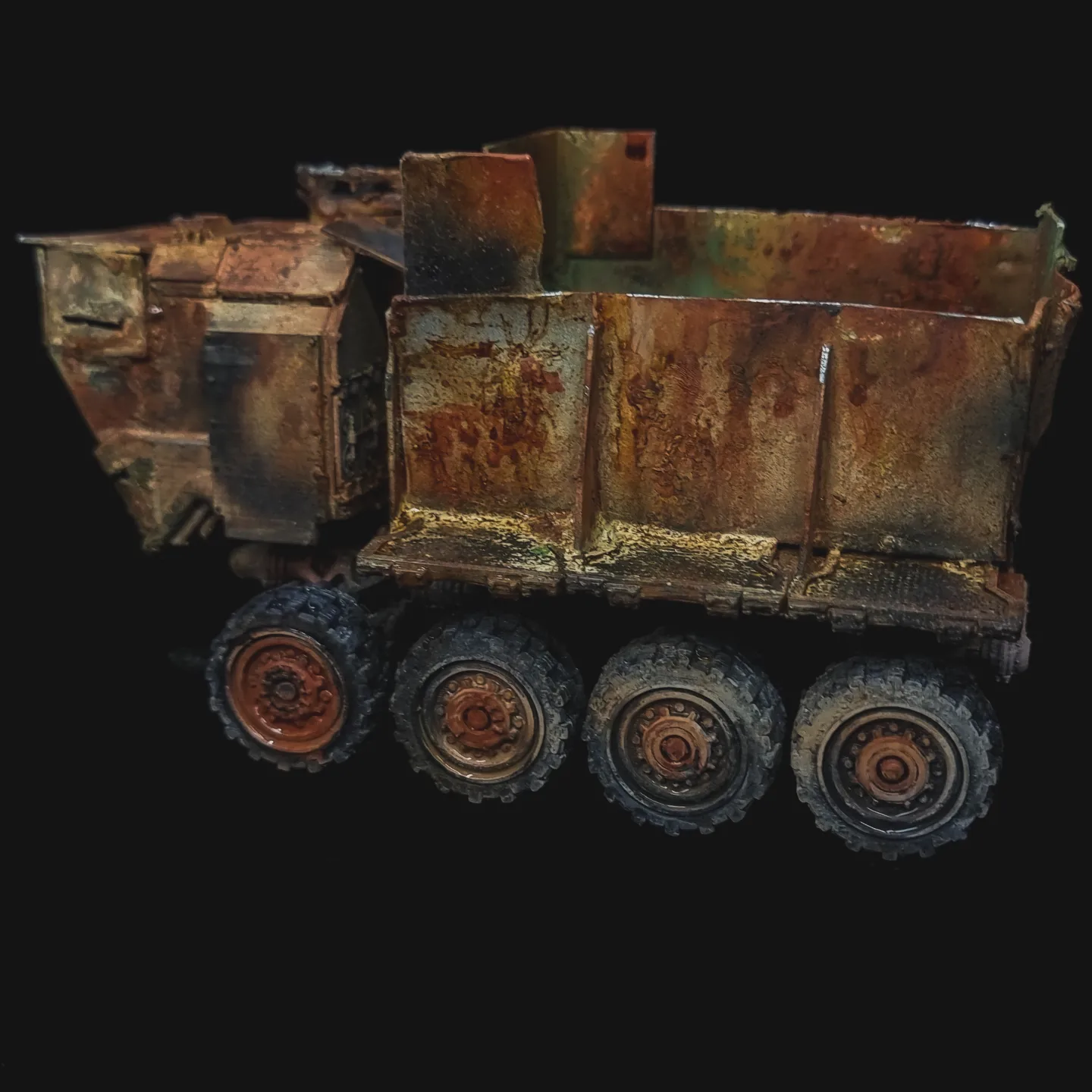 3D Printable Colossus Heavy Transporter - No Container by Print Minis