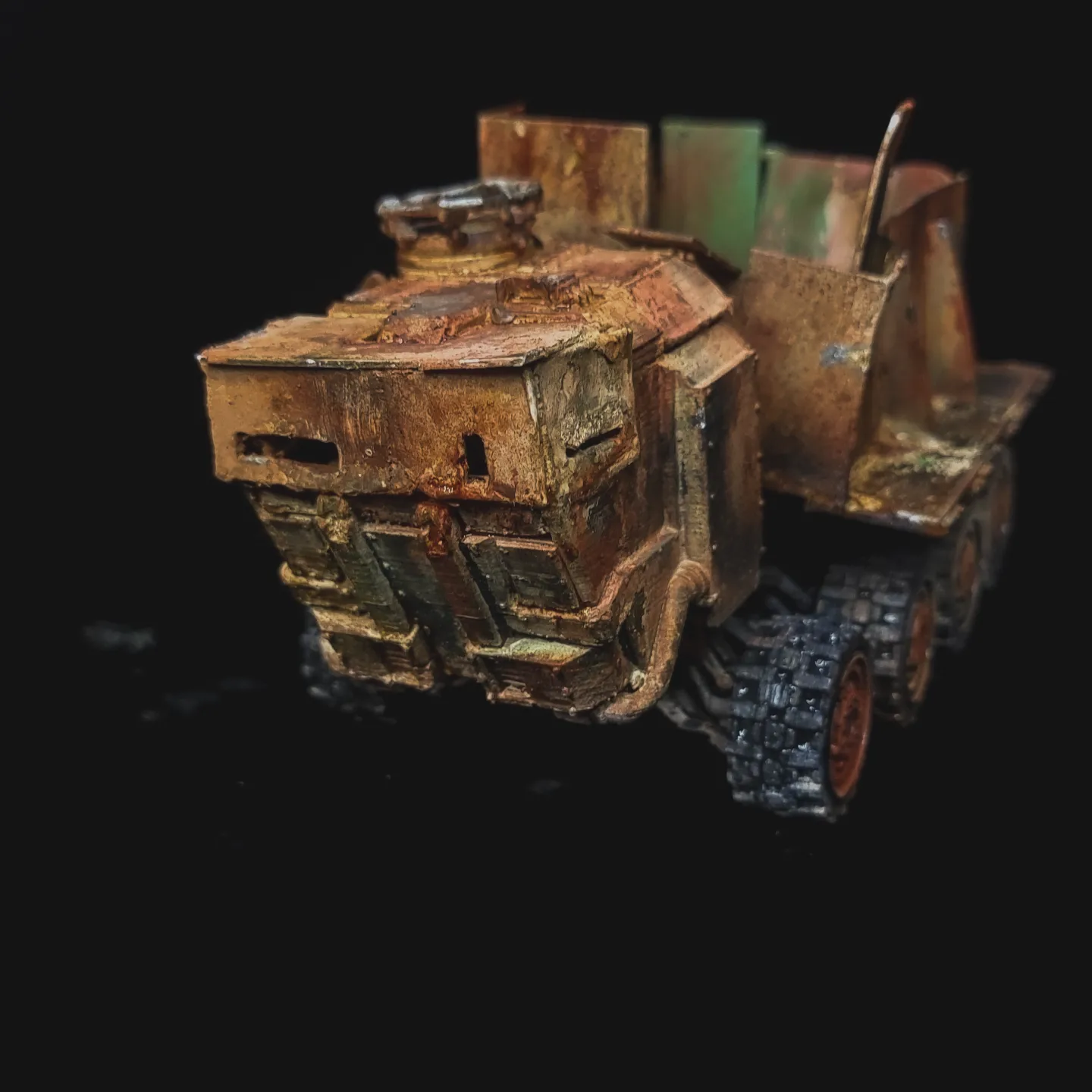 3D Printable Colossus Heavy Transporter - No Container by Print Minis