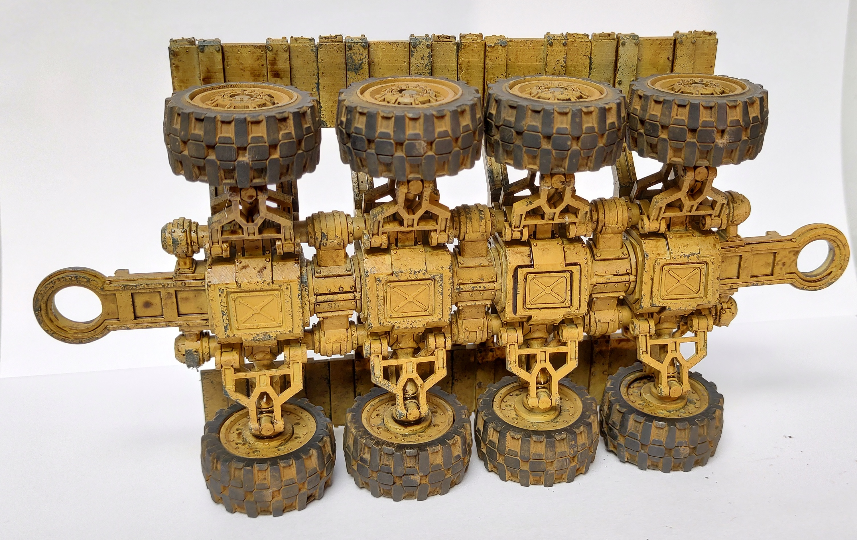 3D Printable Colossus Heavy Transporter - No Container by Print Minis