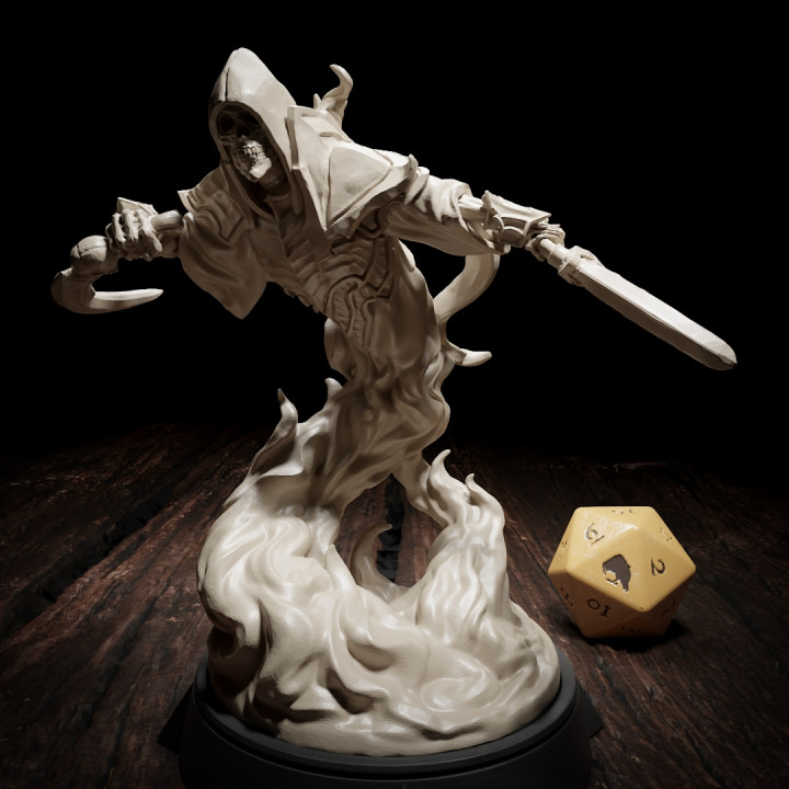 3D Printable Gothic Ghosts - NPCs | Graveyard of Sorrows by Cripta Studios