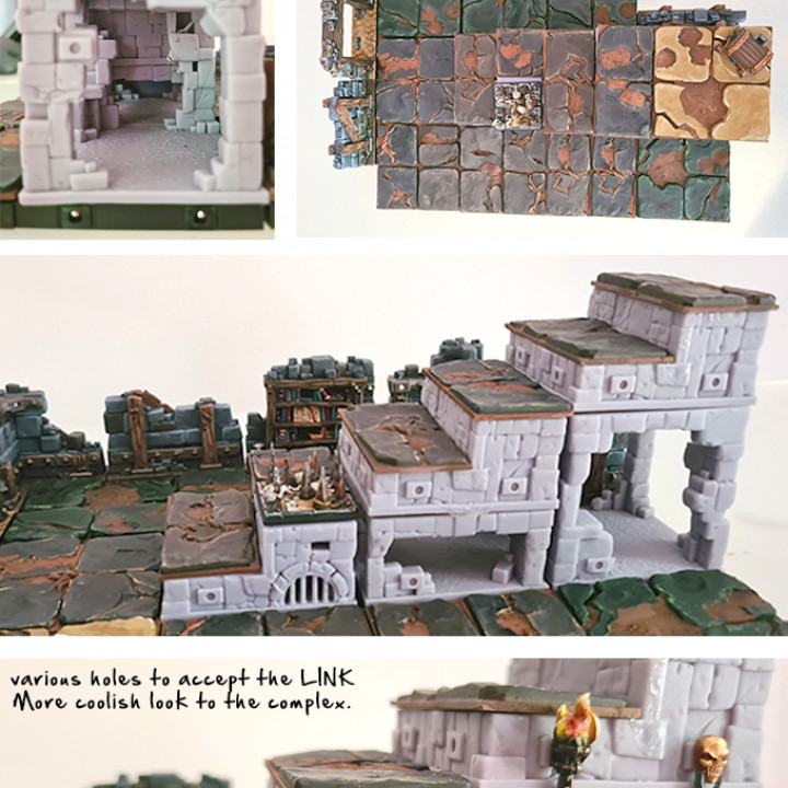 3D Print of Dungeon Lab by MGpix