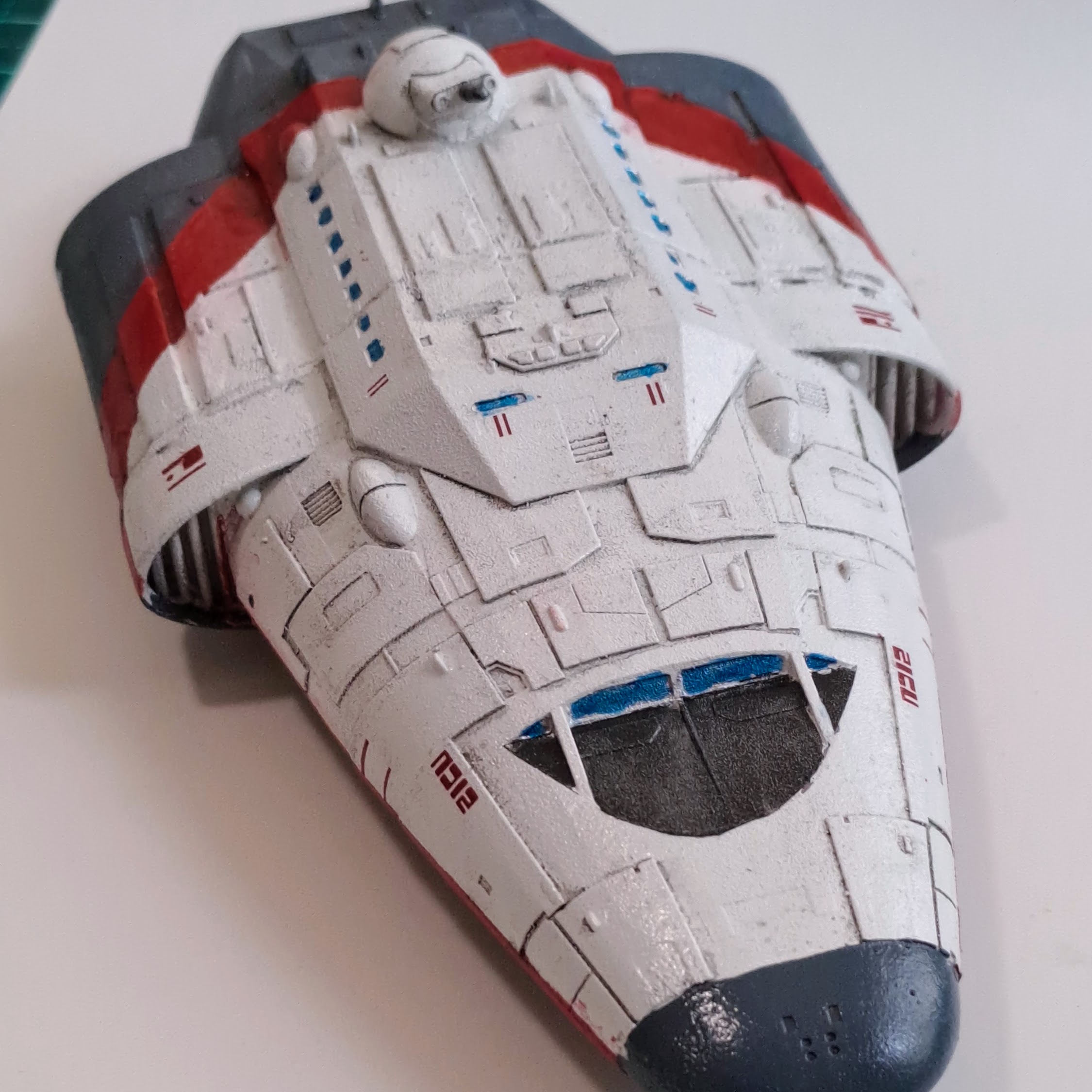 3D Printable Type A Free Trader Traveller Miniatures by 2nd Dynasty