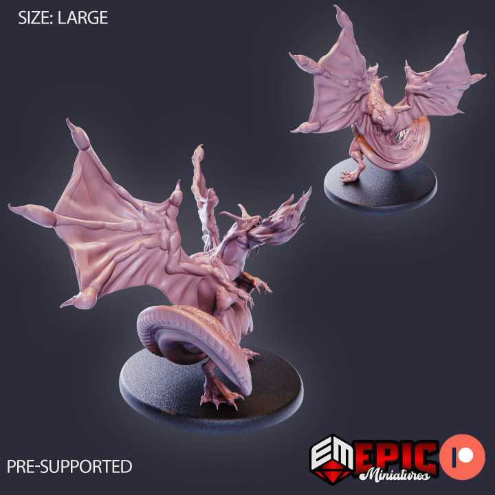 3D Printable Frog Dragon Fire Breath / Marsh Drake Toad Hybrid ...