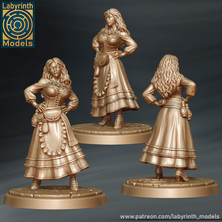 3D Printable Yanven's Fane Citizens Collection - 32mm scale by ...