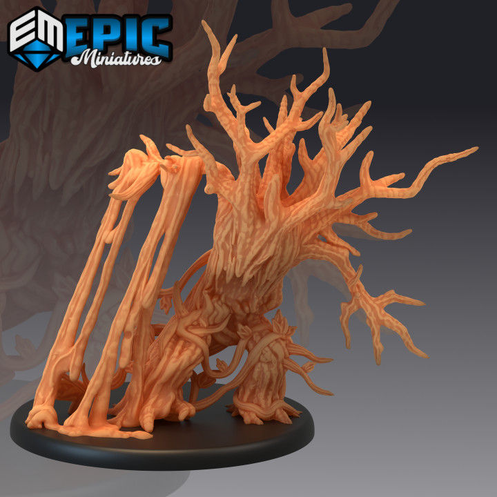 3D Printable Tree Blight Sap Attack / Forest Spirit / Twig Creature ...
