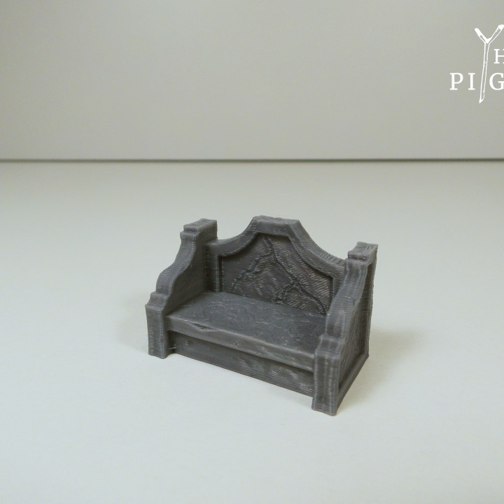 3D Printable small yard - TABLETOP TERRAIN DND RPG SCATTER by Jason Beckers