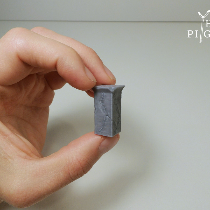 3D Printable small yard - TABLETOP TERRAIN DND RPG SCATTER by Jason Beckers