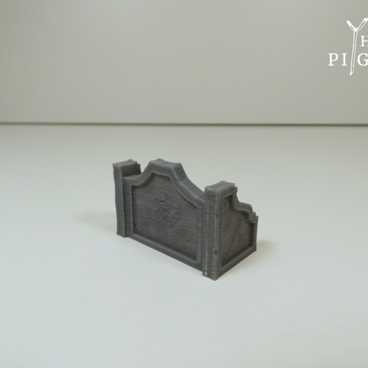 3D Printable small yard - TABLETOP TERRAIN DND RPG SCATTER by Jason Beckers