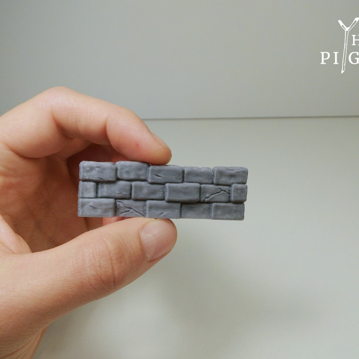 3D Printable small yard - TABLETOP TERRAIN DND RPG SCATTER by Jason Beckers