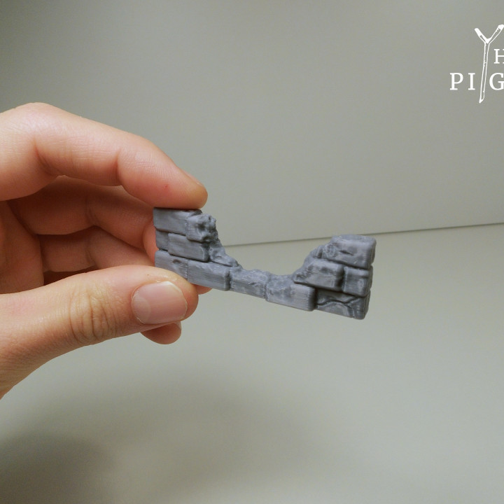 3D Printable small yard - TABLETOP TERRAIN DND RPG SCATTER by Jason Beckers