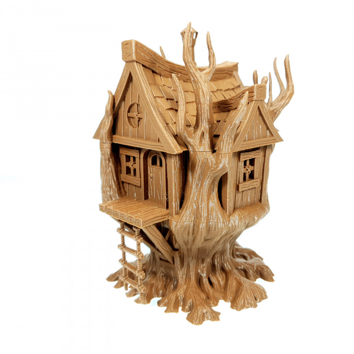 3D Printable Treehouse Campaign - TABLETOP TERRAIN DND RPG SCATTER by ...