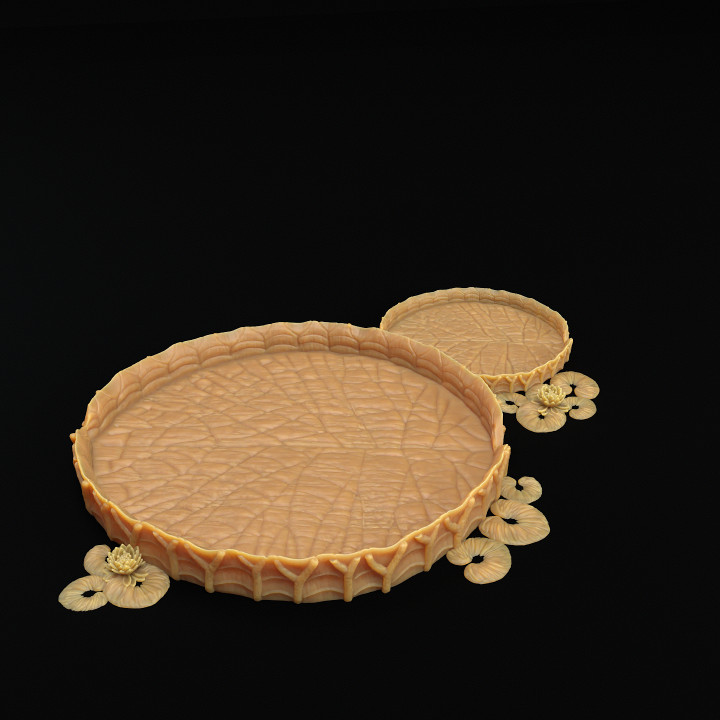 3D Printable Lily Pad Swamp Terrain | FDM | Mushroom Bayou by The ...