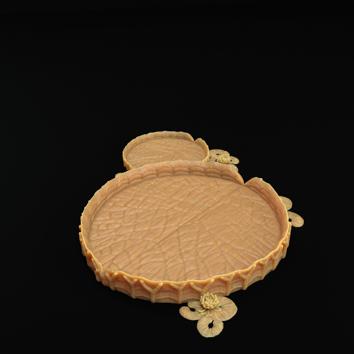 3D Printable Lily Pad Swamp Terrain | FDM | Mushroom Bayou by The ...