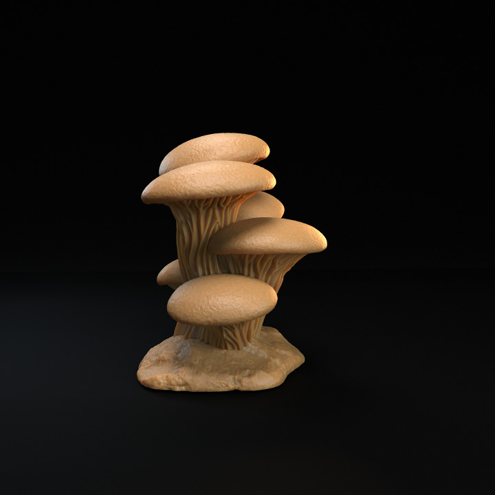 3d Printable Mushroom Forest Terrain Presupported Mushroom Bayou By