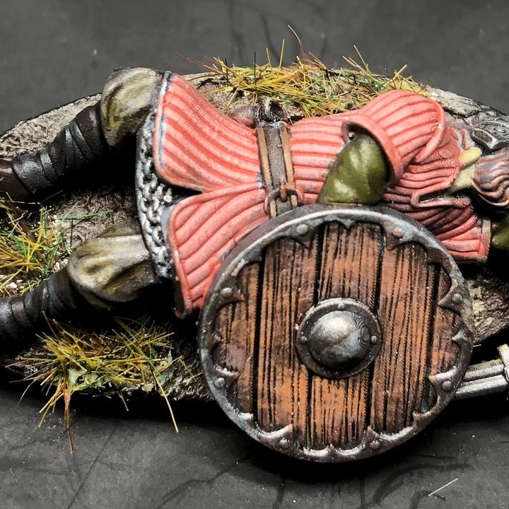 3D Print of Human Corpse C - Presupported by Man-at-Arms