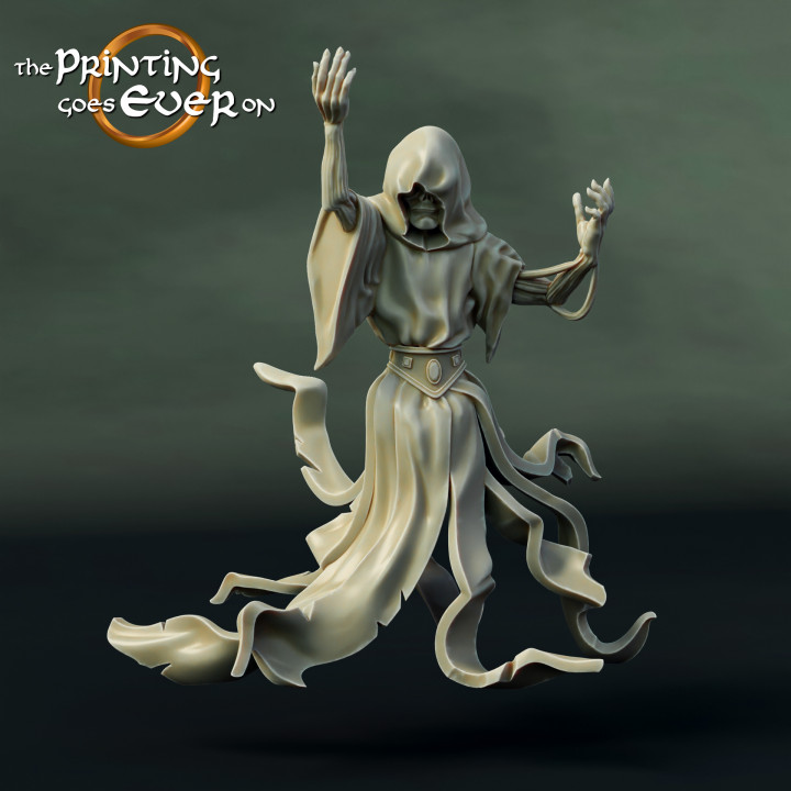 3D Printable Wraith A - Presupported by The Printing Goes Ever On