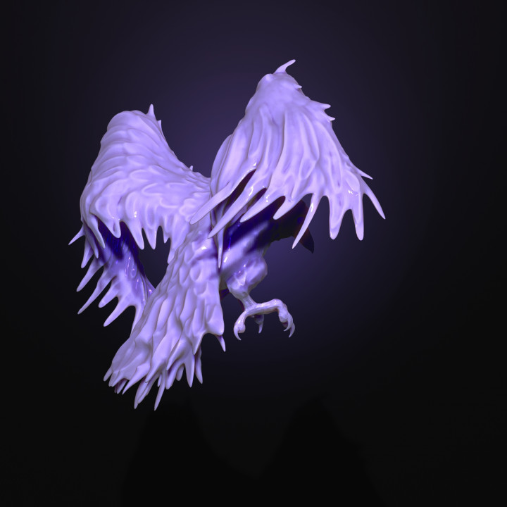 3D Printable Raven 3D print model by Viktoriya Kabanova