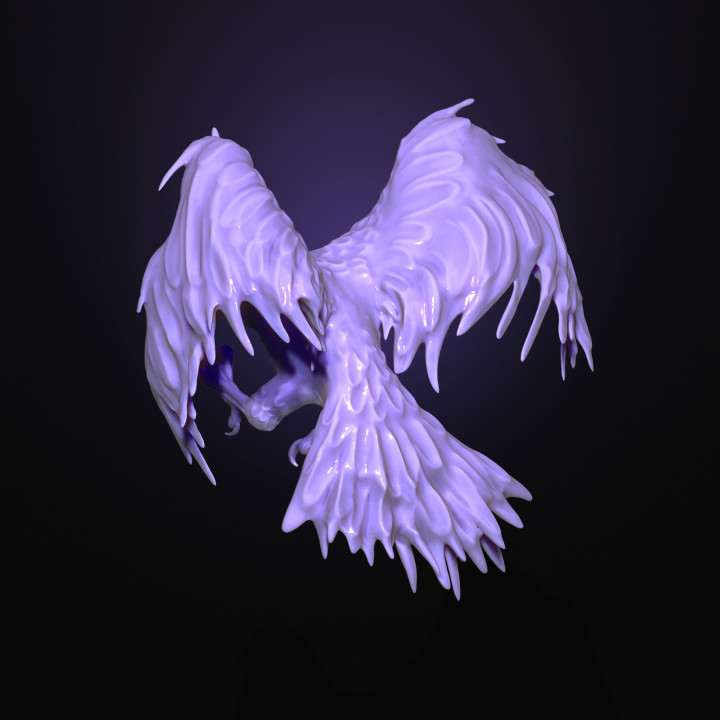 3D Printable Raven 3D print model by Viktoriya Kabanova