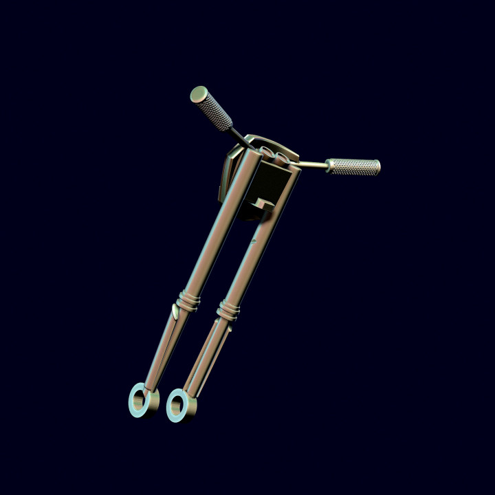 3D Printable racing motorcycle by Viktoriya Kabanova