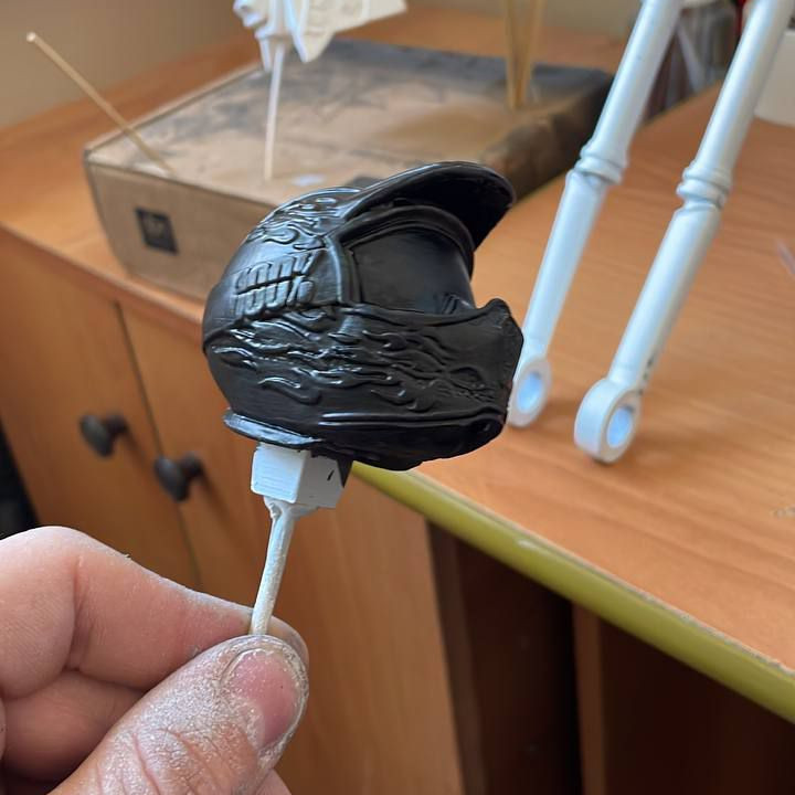 3D Printable racing motorcycle by Viktoriya Kabanova