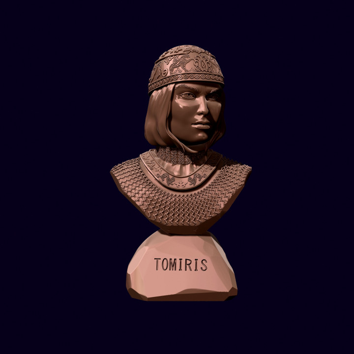 3D Printable TOMIRIS by Viktoriya Kabanova