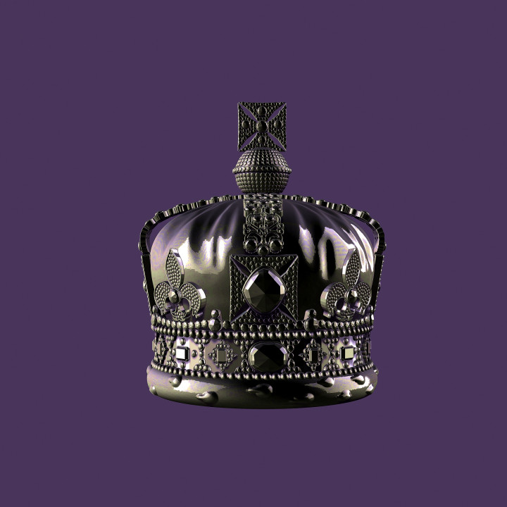3D Printable GREAT Britain crown by Viktoriya Kabanova