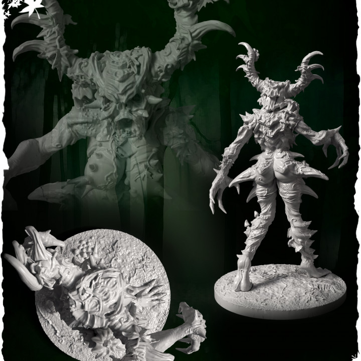 3D Printable The Green Witch`s Glade - Forest Devil by DDF Models and ...