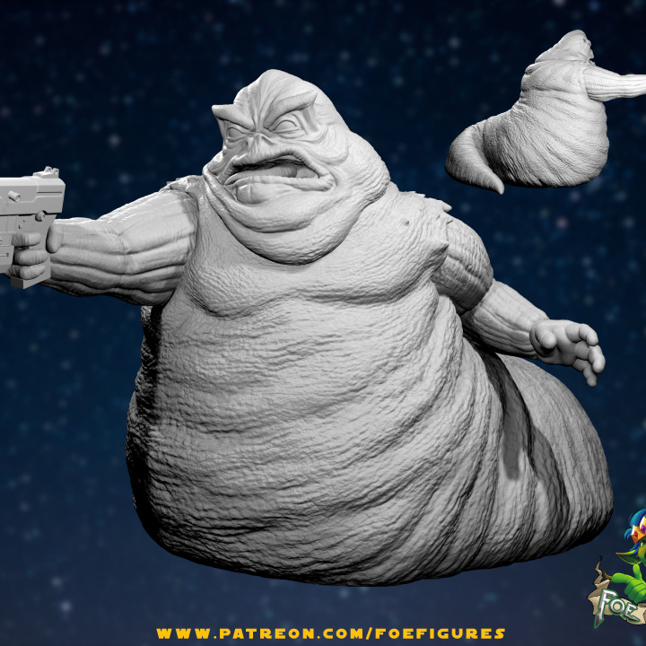 3D Printable Slug Blastin' by Foe Figures