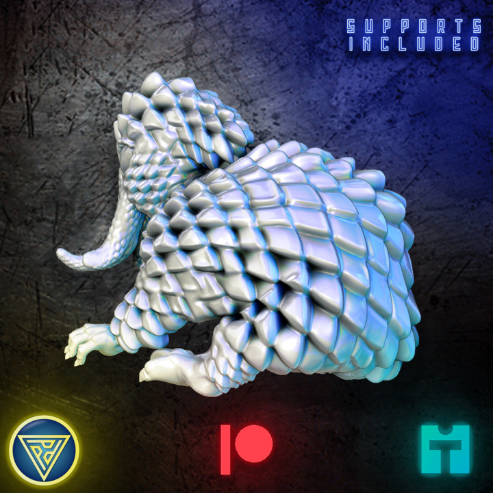 3D Printable Molting Aliens Set by Print Paint Play