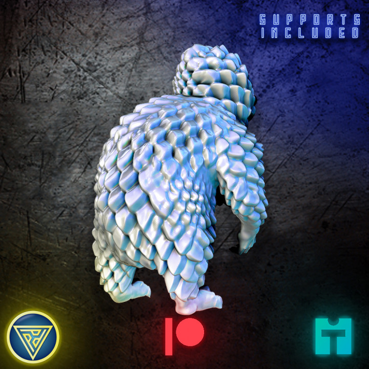 3D Printable Molting Aliens Set by Print Paint Play