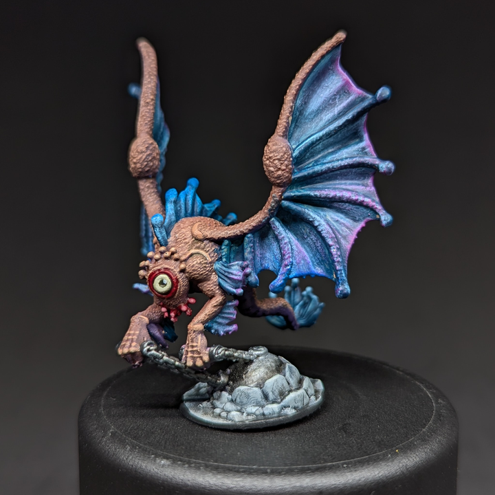 3D Print of Dream Spawn / Evil Winged Observer / Flying Eye Watcher ...