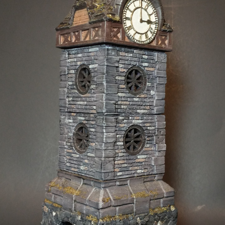 3D Print of Clocktower by Jasara
