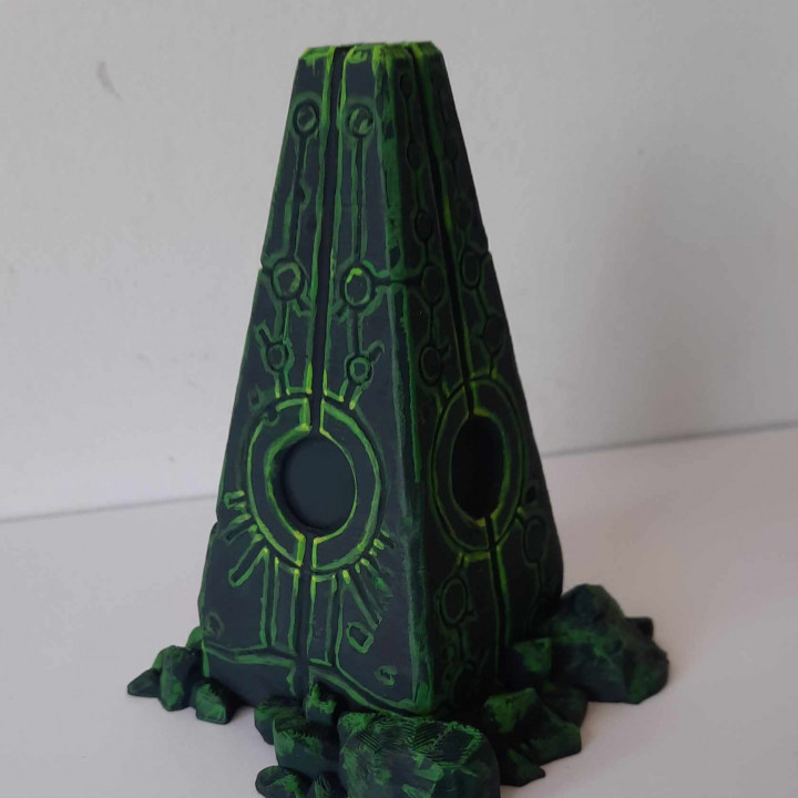 3D Print of Alien Artifacts - Obelisk by jeffjedi