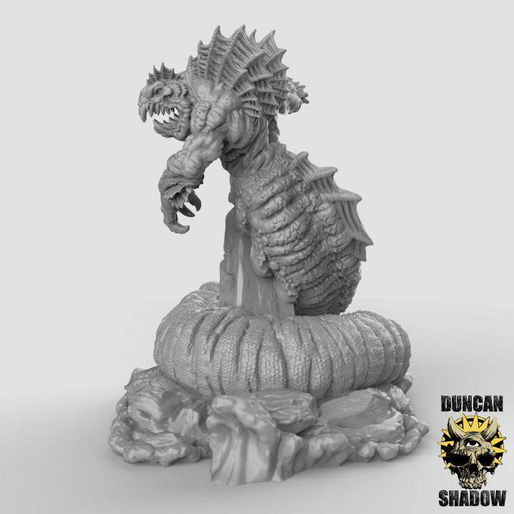 3D Printable Father Dagon (pre supported) by Duncan Shadow