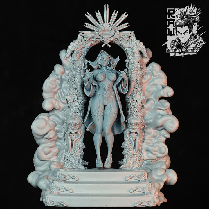 3D Printable Porta Lucis - 75mm plus 120mm (Presuported) by Ronin Arts ...